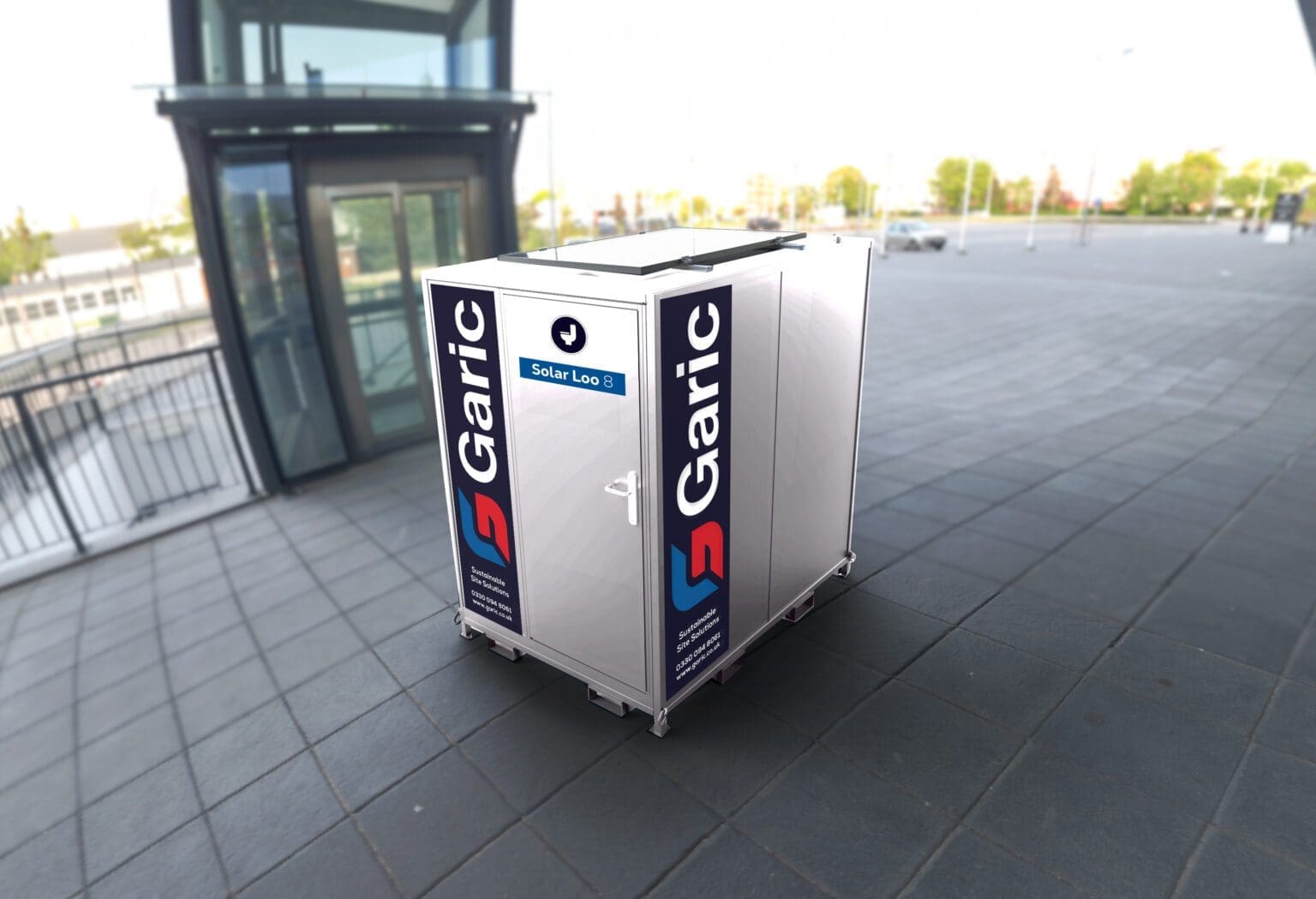 Site Toilet and Showers - Solar Loo 8 - Garic