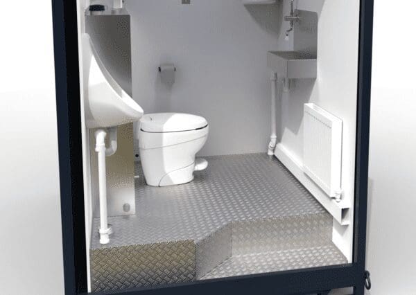 Site Toilet and Showers - Solar Loo 8 - Garic