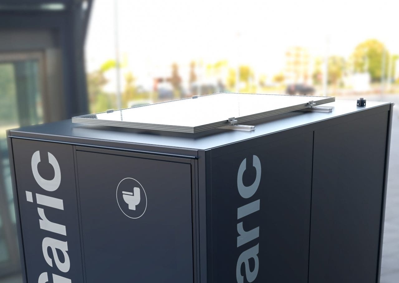 Site Toilet and Showers - Solar Loo 8 - Garic